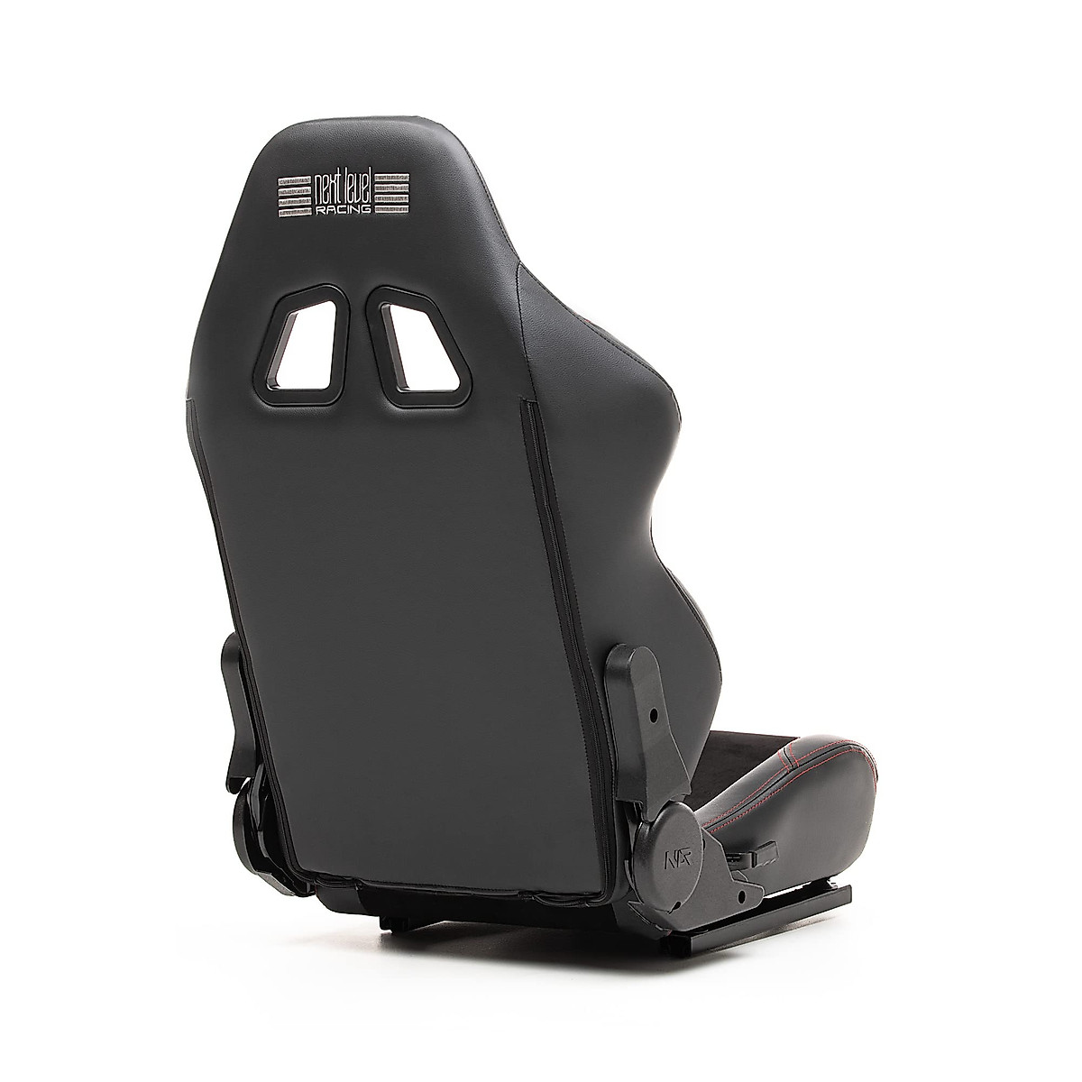 Next Level Racing® GTElite Racing Simulator Cockpit- Wheel Plate Edition (NLR-E022) & ERS2 Elite Reclining Seat (NLR-E045)