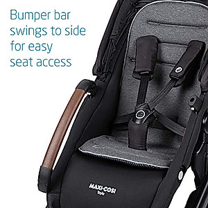 Maxi-Cosi Tayla Stroller, Modular Lightweight Stroller Seat, Parent or World Facing, Essential Black
