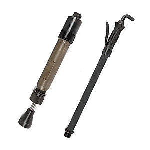 Pneumatic Tamping Machine, D9 0.63Mpa 1180mm Handheld Pneumatic Tamper Earth Sand Rammer Air Tamper Hammer for Industry Construction Projects