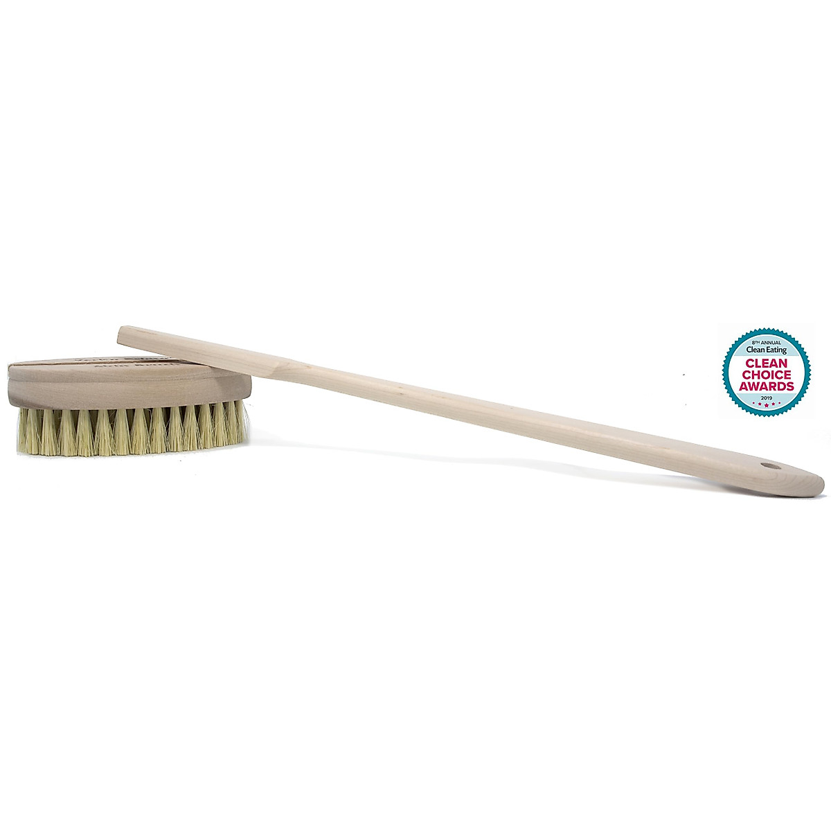 Yerba Prima Tampico Skin Brush for Exfoliation and Blood Circulation - 1 Brush
