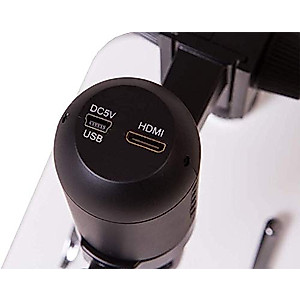 Mustcam 1080P Full HD Digital Microscope, HDMI Microscope, 10x-220x Magnification, to Any Monitor/TV with HDMI-in, Photo Capture, Micro-SD Storage, PC Supported
