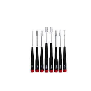 Wiha 26591 Precision Inch Nut Driver Set, 8 Piece