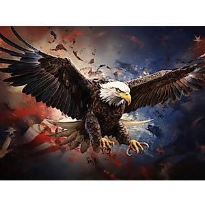 SKRYUIE 5D Diamond Art Painting Kits for Adult Full Round Drill, DIY Paint with Diamonds Art Crystal Embroidery Cross Stitch Art Craft Wall Office Decor 12x16 inch / 30x40 cm B5381