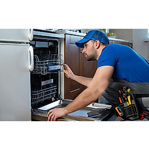 D.I.Accessa DD31-00008A Dishwasher Circulation Pump Motor Compatiable For Samsung Dishwasher DW80R5060 DW80R5061 Series (IC-61225SSDWB CW Direction)