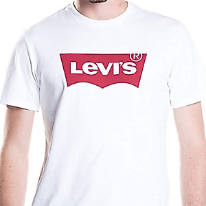 Levi's Men's Tees, (New) Graphic White, Medium