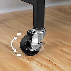 HOOBRO Laundry Sorter 4 Sections, Laundry Hamper with Wheels, 4 × 10.5 Gal (39.8L), Rolling Laundry Basket, Pull-Out and Removable Oxford Fabric Laundry Bags, Greige and Black BG04XY01