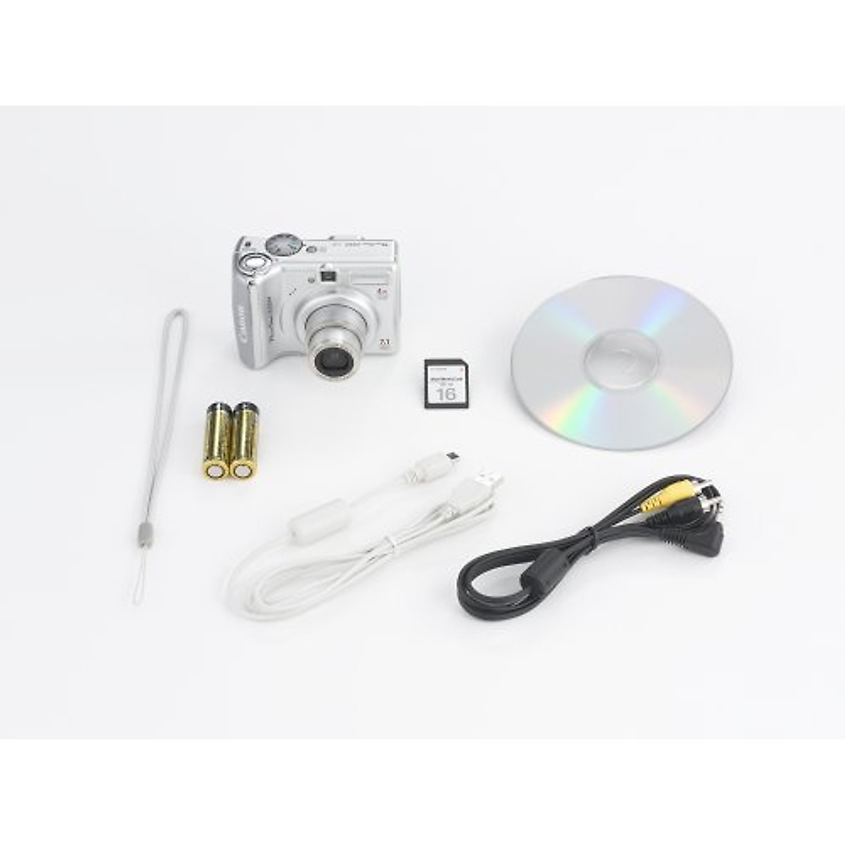 Canon PowerShot A550 7.1MP Digital Camera with 4x Optical Zoom