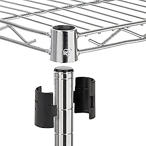 IRIS USA, Inc. USA WSU-3T-LD Wire Storage Unit 3-Shelves Silver