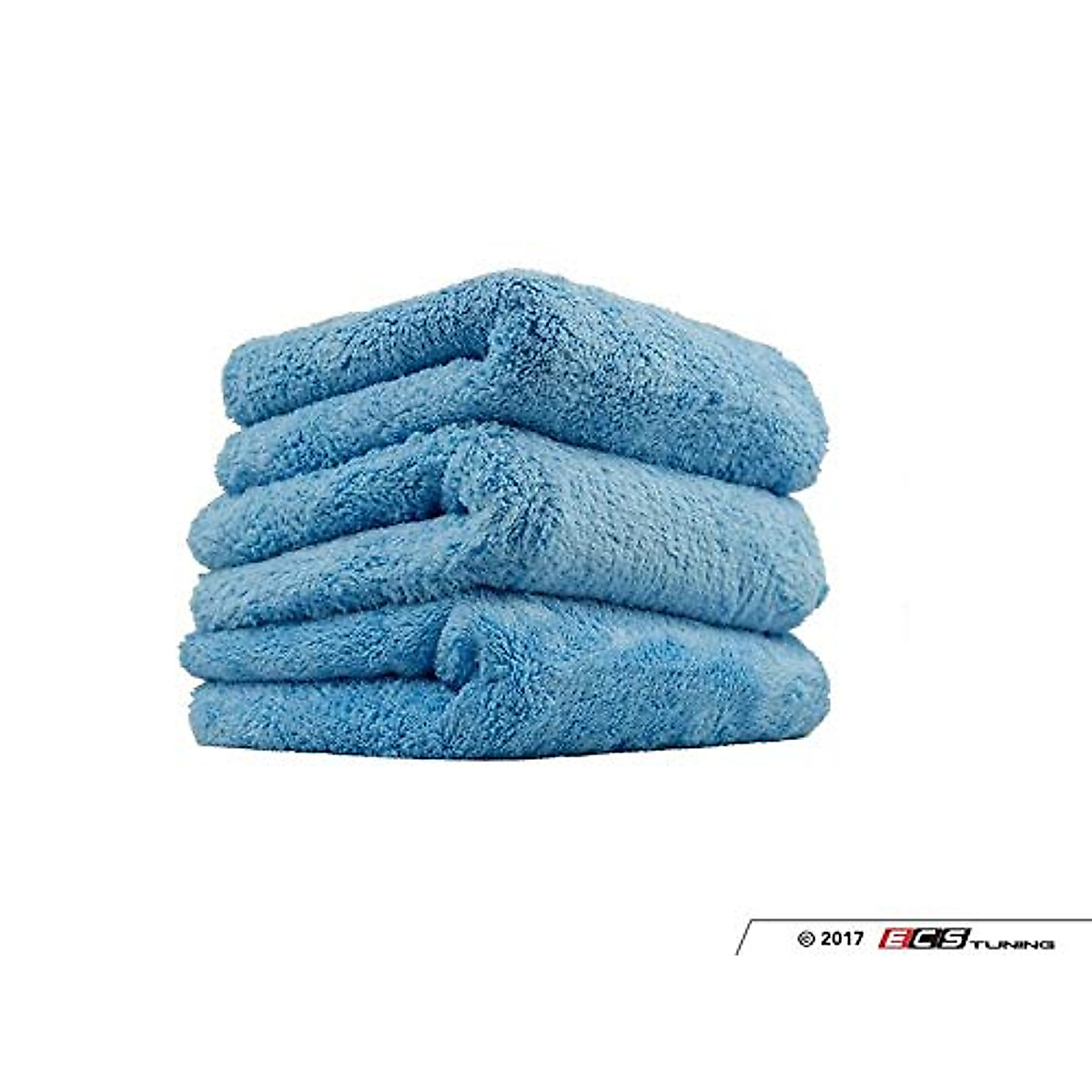 Chemical Guys MIC35003 Happy Ending Edgeless Microfiber Towel, Blue (16 in. x 16 in.) (Pack of 3)