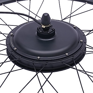 DNYSYSJ Electric Bike Conversion Kit, 48V 1000W 700C 28"/29" Front/Rear Wheel E-Bike Conversion Kit w/LCD Display, Powerful Ebike Hub Motor Kit with PAS Bicycle Ebike Wheel Kit (700C 48V 1000W Rear)