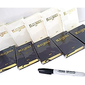 KJV Pocket Size Holy Bible Value Edition Leatherette Travel Size-Black