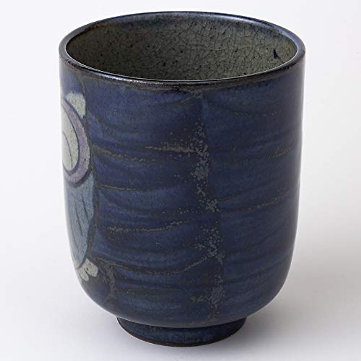 Hasami Ware 83972 Hot Water Only (Large), Hand Owl Pattern, Blue