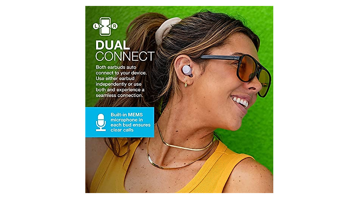 JLab Go Air Pop: True Wireless Earbuds with Charging Case