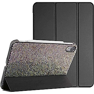 Teazgopx Bling Rhinestone iPad Mini 6th Generation Case 2021 iPad Mini 8.3 Inch Case - Over 4100 High Quality Hand Glued Diamond,Glitter Sparkle Fashion Luxury Shiny Crystal Hard Shell for women girls
