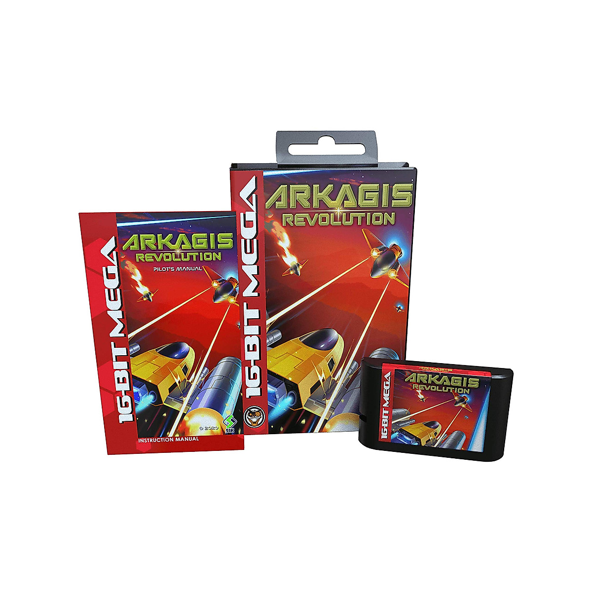 Arkagis Revolution - Official Mega Cat Studios Video Game for the Genesis [video game]