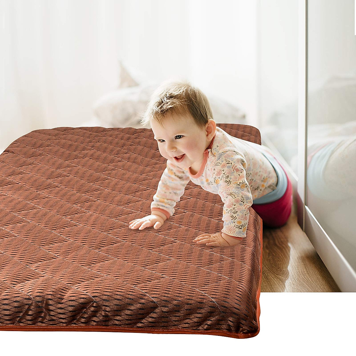 YQ WHJB Sleeping Tatami Floor Mat, Breathable Futon Tatami Mattress Pad Soft Thick Japanese for Student Dormitory Mattress-c Twin