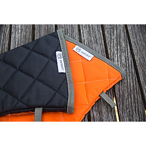 Outset 76177 Grill Mitt, Cotton, Black