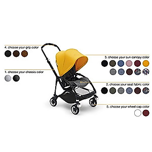 Bugaboo Bee5 Stroller Base, Aluminum