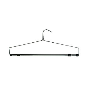 Econoco SBD/22 Bedspread and Drapery Hanger, Chrome (Pack of 72)