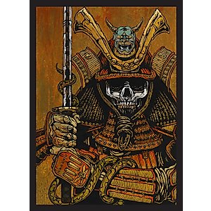 MTG Sleeves 50 MTG Standard Card Sleeves Deck Protector - Sword of The Samurai