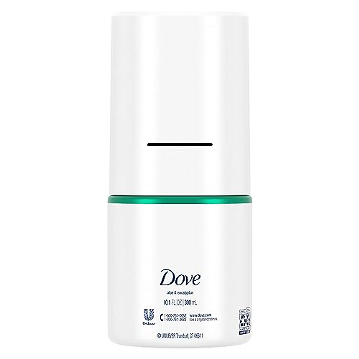 Dove Nourishing Foaming Hand Wash Aloe and Eucalyptus Touchless Battery Operated Dispenser Kit Moisturizing Foaming Hand Wash Refill 10.1 oz