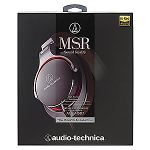 Audio-Technica ATH-MSR7 GM (Gun-Metal Grey) High Resolution Audio Over-Ear Headphone (Japan Import)
