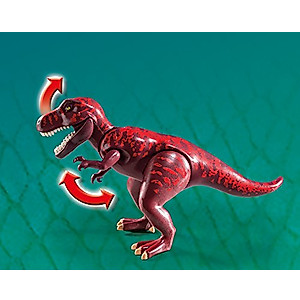 Playmobil Hidden Temple with T-Rex Building Set, Multi