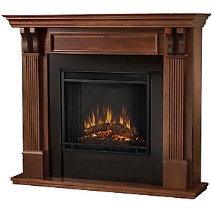 Real Flame Ashley Electric Fireplace, Blackwash
