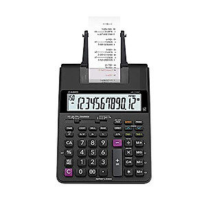 Casio HR-170RC Plus, Min-Desktop Printing Calculator (New Version of The HR-100TM)