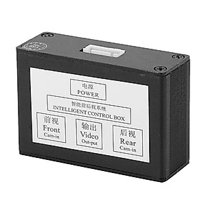 Camera Converter, Smart Car Parking Camera Converter Front Rear View Video Switch Channel Control Box Adapter