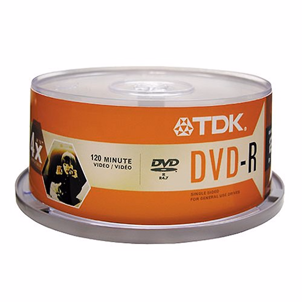 TDK DVD-RW 4.7GB Spindle 25 PK