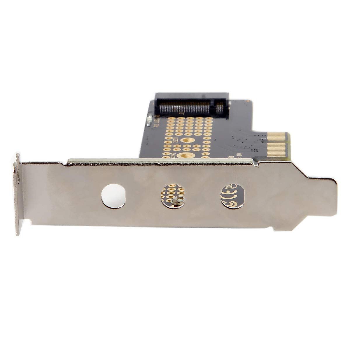 JSER NVME to PCI-E 4.0 Low Profile PCI-E 3.0 x1 Lane to M.2 NGFF M-Key SSD Nvme AHCI PCI Express Adapter Card