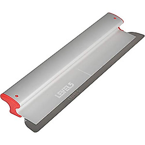 LEVEL5 24-Inch Skimming Blade | Precision 0.3mm German Stainless Steel Blade Insert (Replaceable), Ergonomic Aluminum Blade Profile | 4-924