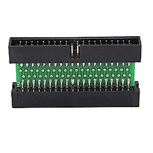 PNGKNYOCN IDE 40 Pin Male to Male Hard Drive Adapter 3.5 Inch Hard Disk Interface Male to Male Plug Industrial Computer POS Machine IDE Electronic Disk Adapter (Parallel Type)