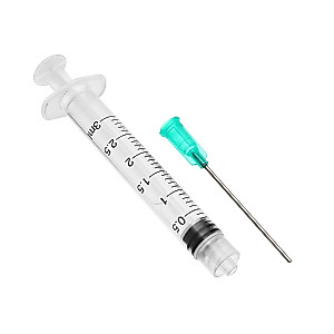 Dispensers Applicator Syringes Set, 5 Pack 3ml Dispensing Syringes With Dispensing Needles and Caps for DIY Quilling, Acrylic Painting, Oiler Bottle, Craft, Artwork Hobbies