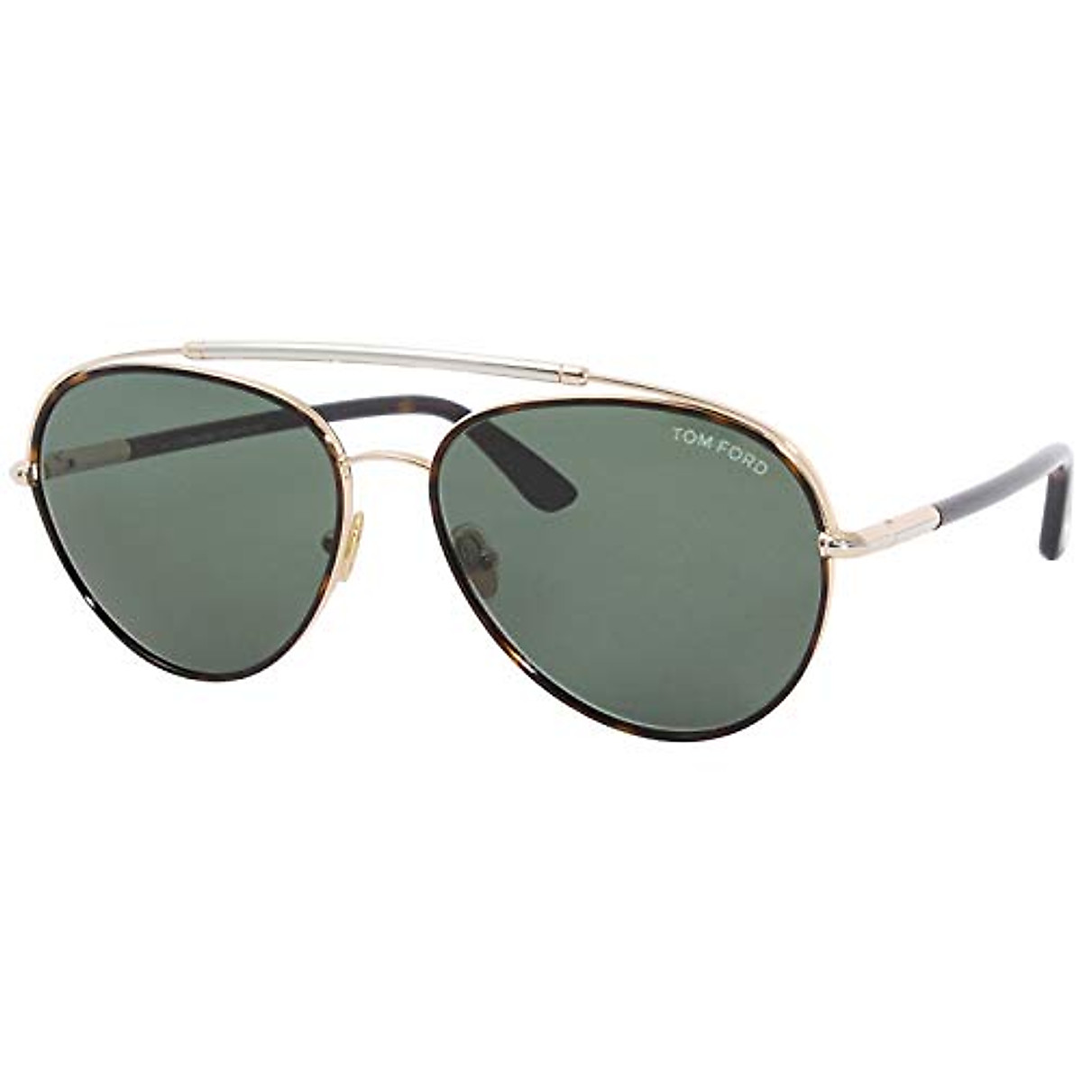 Tom Ford - FT07485952N Dark Havana Aviator Men Sunglasses - 59mm