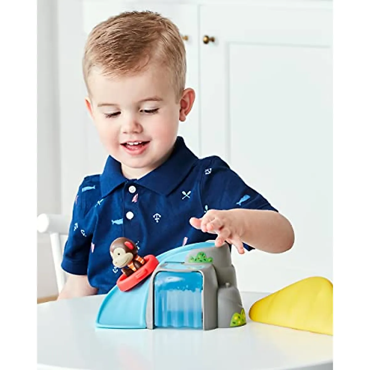 Skip Hop Pretend Play Zoo Outdoor Adventure Rock Climb Play Set, Toy for Kids 2 Years and Up, Monkey (Pack of 2)