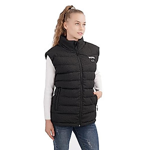 Sofe Lightweight Heated Vest for Men/Women with Battery Pack Rechargeable Electric Heated Apparel Battery Included