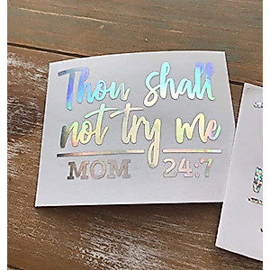 Silver Holographic Vinyl Permanent, 12" x15 FEET Rainbow Holographic Vinyl Roll, Chrome Holographic Sticker Vinyl for Cricut, Silhouette, Signs, Decals by Turner Moore Edition (15FT)