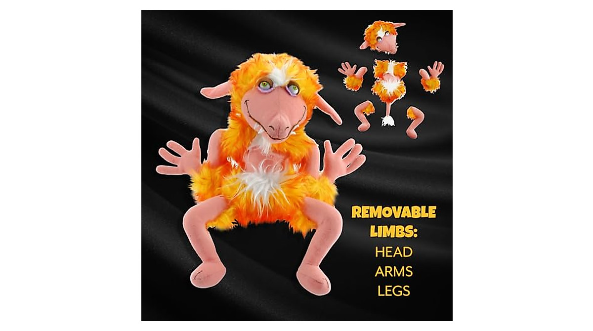 Firey Plush Toy from Labyrinth | Toy Vault