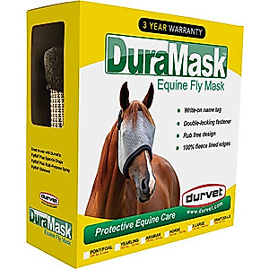 Durvet DuraMask Equine Fly Mask, Yearling