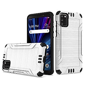 HRWireless Compatible for TCL A3X A600DL Phone Case 6.0" (X Version Only) TCL A3X Case with Premium Original Minimalistic Design for Shock Absorption, Accidental Drops, Scratches, Hybrid Unisex