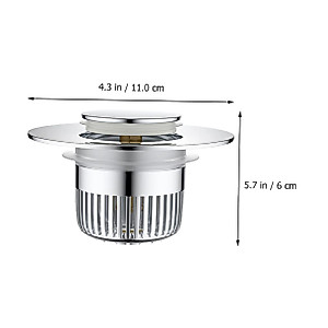 4pcs Kitchen Sink Stopper Sink Drain Filter Bathroom Sink Stoppers Sink Drain Stopper Bathtub Sink Stopper Bathroom Drain Stopper Bathtub Stopper Washbasin Plug Bathtub Drain Plug