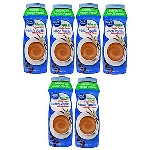 Great Value Coffee Creamer, Sugar Free, French Vanilla, 13.6 fl oz, 2 Count (Pack of 3)