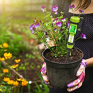 YINMIK Digital Soil pH Meter for Gardeners, Soil Direct pH Tester for Plant Care, Measure pH of Solution Potting Soil Growing Media,Great for Indoor,Greenhouse,Outdoor,Garden, Lawn, Farming, Yard Use