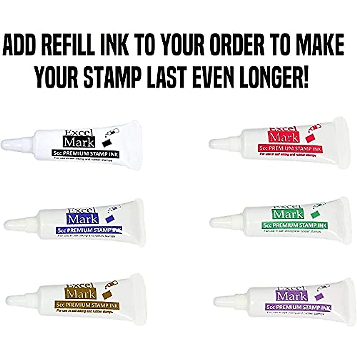 Custom Stamp - Return Address Stamp - Self Inking Stamp Design 4