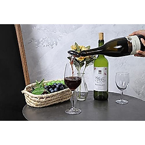 OxyTwister Wine Aerator Pourer Spout Professional Quality 2-in-1 Attaches to Any Wine Bottle for Improved Flavor, No-Drip Enhanced Bouquet Better Red Wine Aerator Christmas Men for Beverage serveware