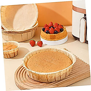 Mikinona 10pcs Cake Mold Mini Loaf Baking Pans Roasting Pans for Ovens Non Stick Baking Sheet Bakery Pan Muffin Cake Pans Paper Cake Mold Paper 6 Inch Round Cake Pan 6 Round Cake Pan Bread