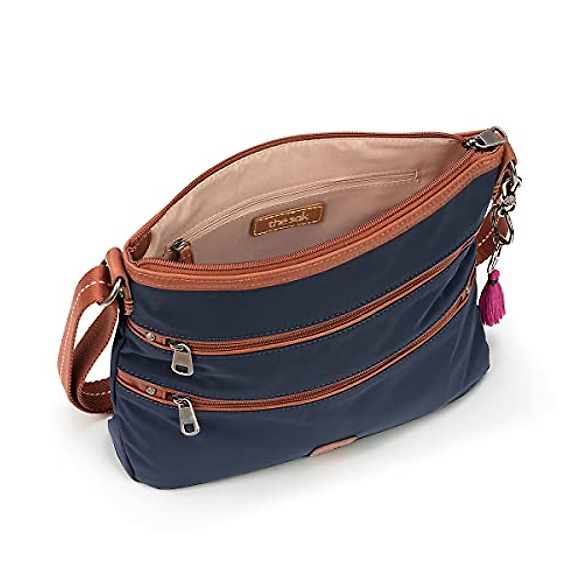 The Sak womens Esperato Nylon Crossbody, Navy Ii, One Size US