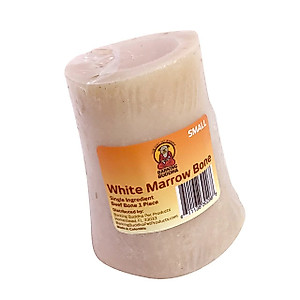 Barking Buddha 3" Small White Beef Femur Bones for Dogs | All Natural, Preservative Free, Premium Quality Dental Chew Treats (Pack of 3)